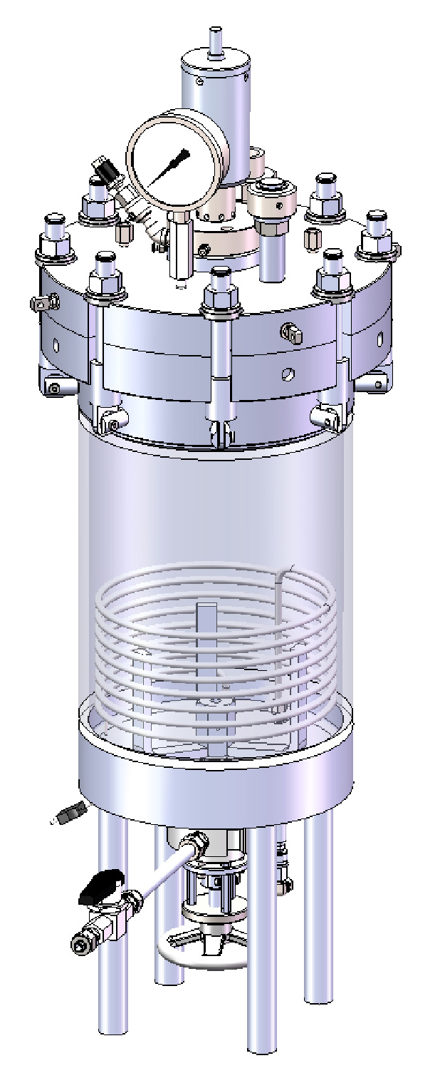 Series 8500 Floor Stand Stirred Reactors, 50 & 100 L - Parr Instrument ...